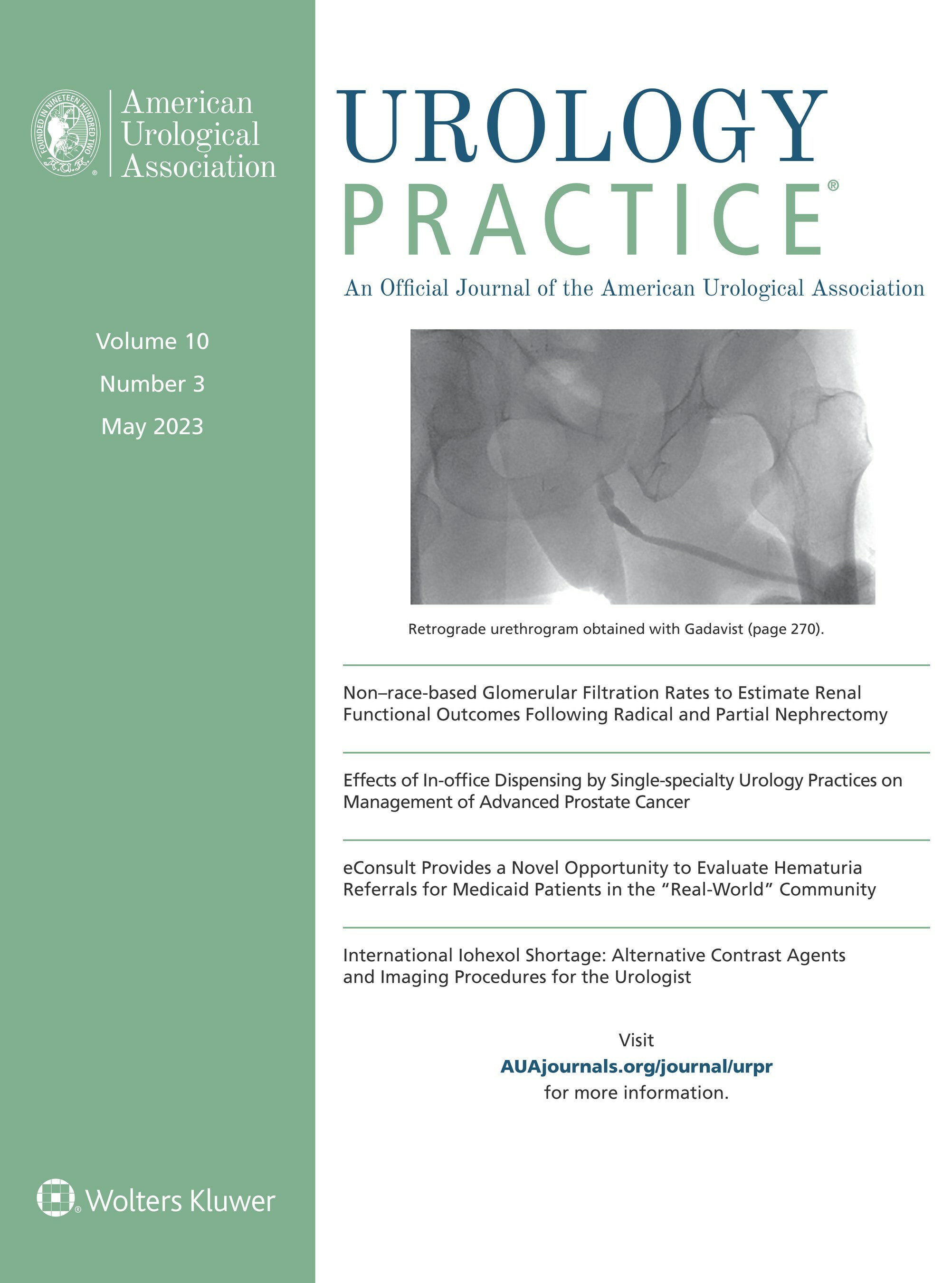 AUA's Urology Practice® Journal Indexed by MEDLINE - American Urological Association